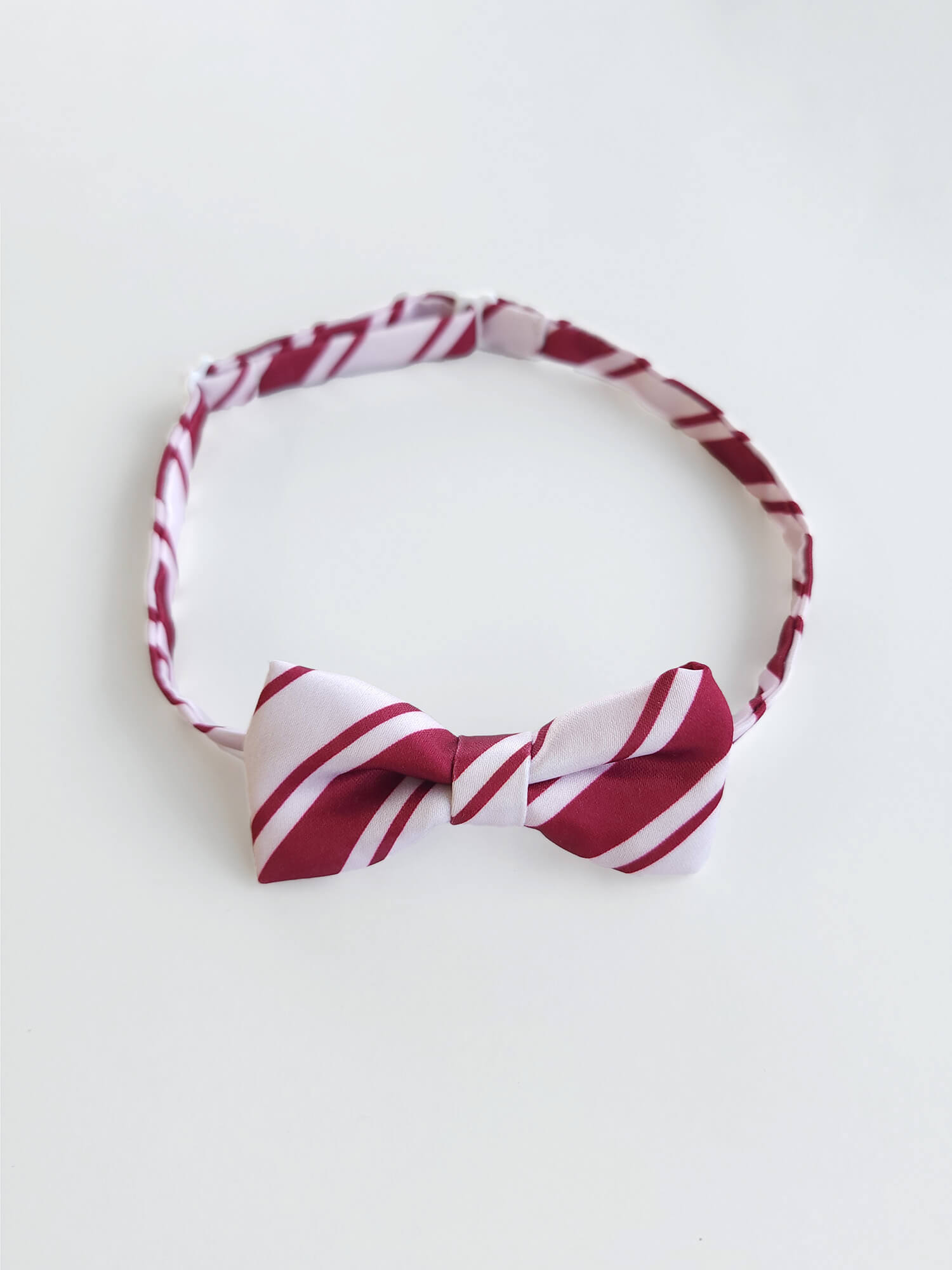 Boys Christmas Bow Tie - Candy Cane - Oui Babe