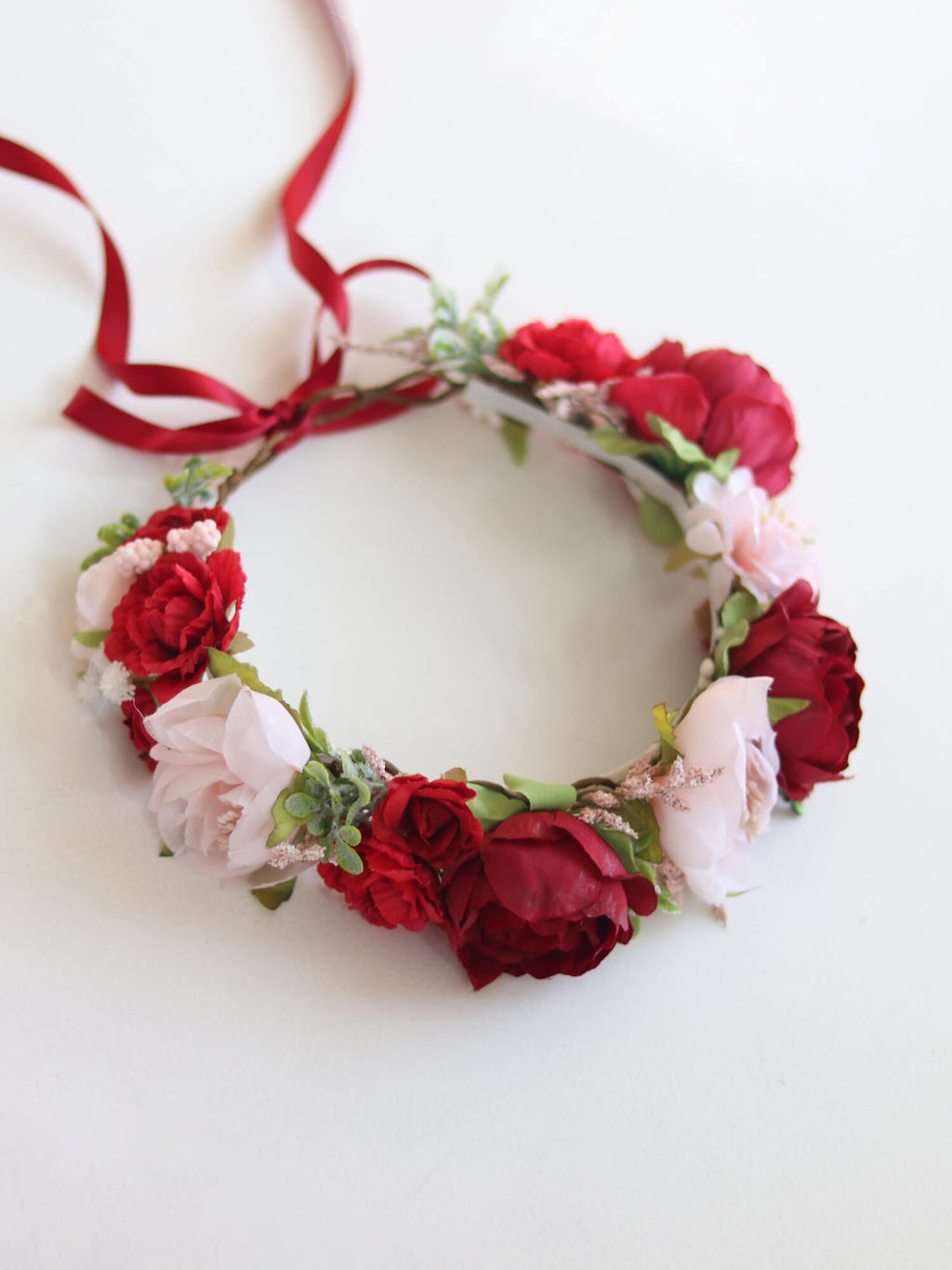 Girls Clara Christmas Flower Crown - Oui Babe