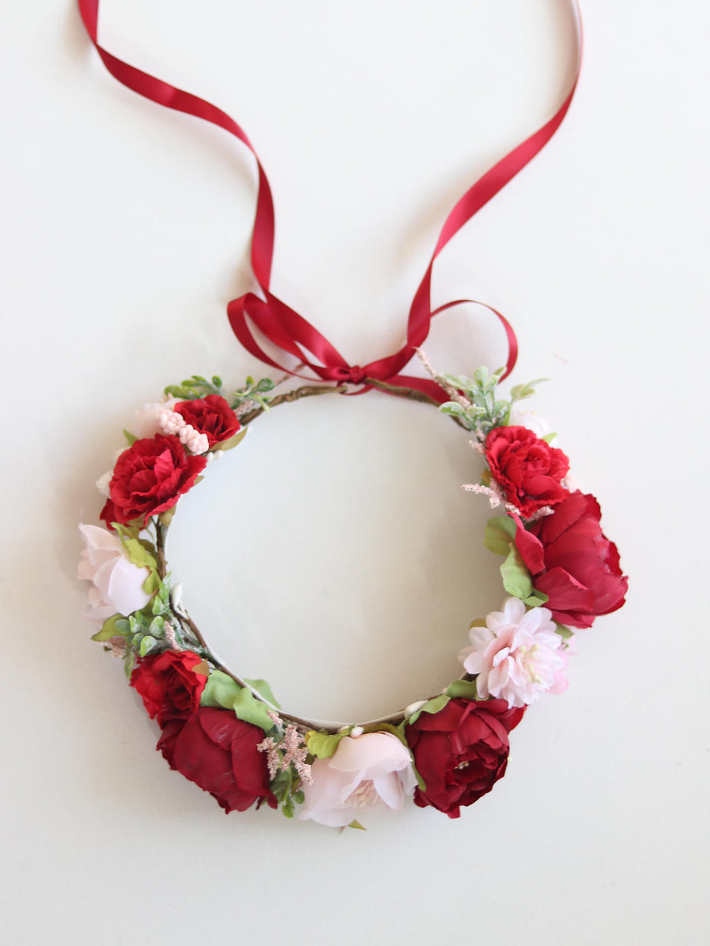 Girls Clara Christmas Flower Crown - Oui Babe