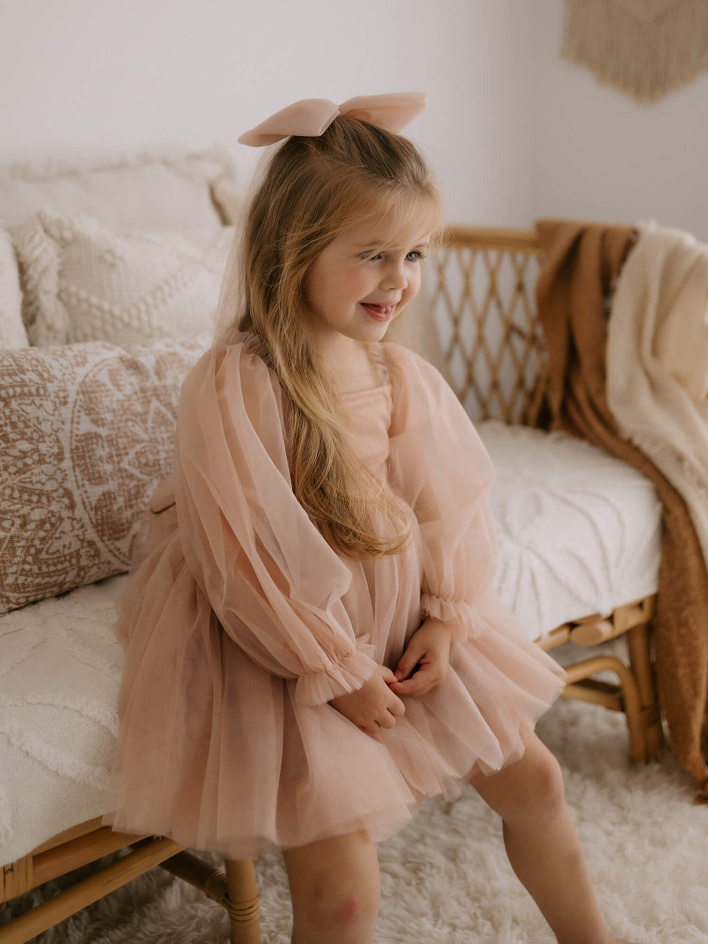 Eva Flower Girl Dress - Ivory - Oui Babe