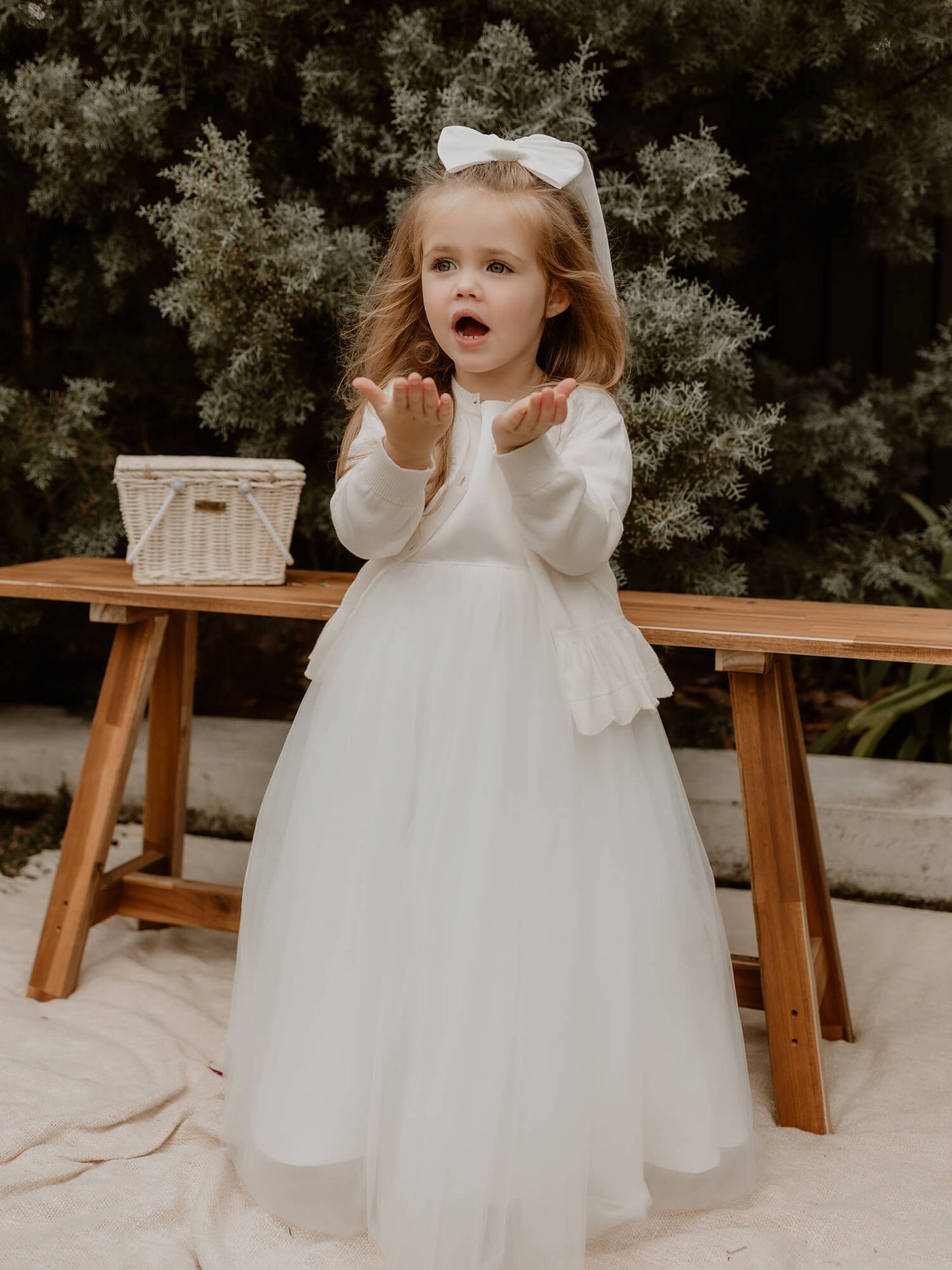Lucy Dress - Winter Flower Girl Dress - Oui Babe