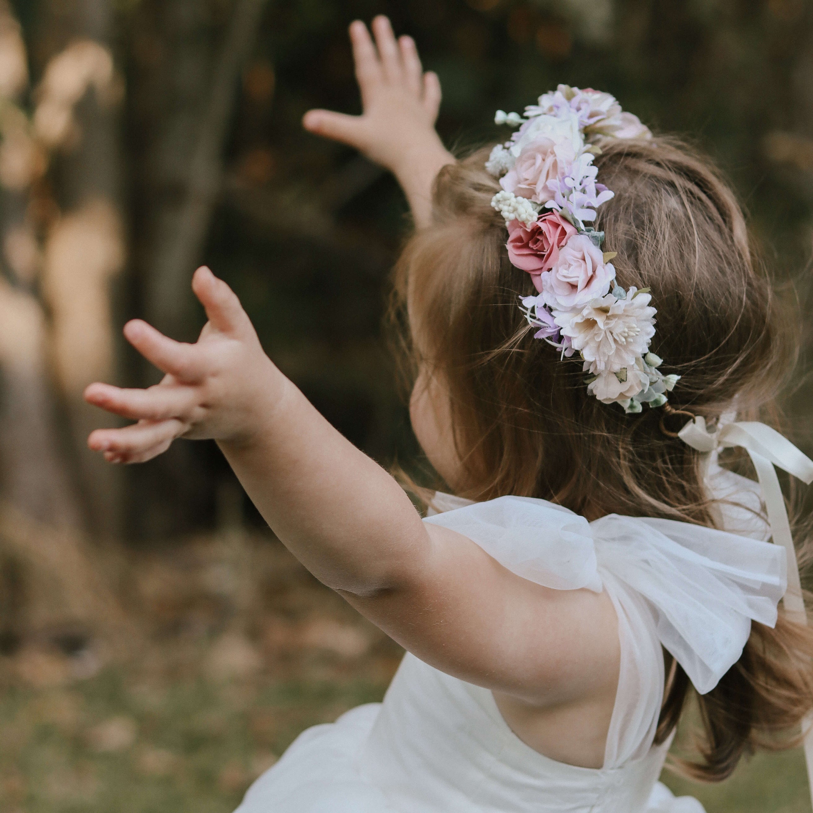 Girls Luna Flower Crown Oui Babe